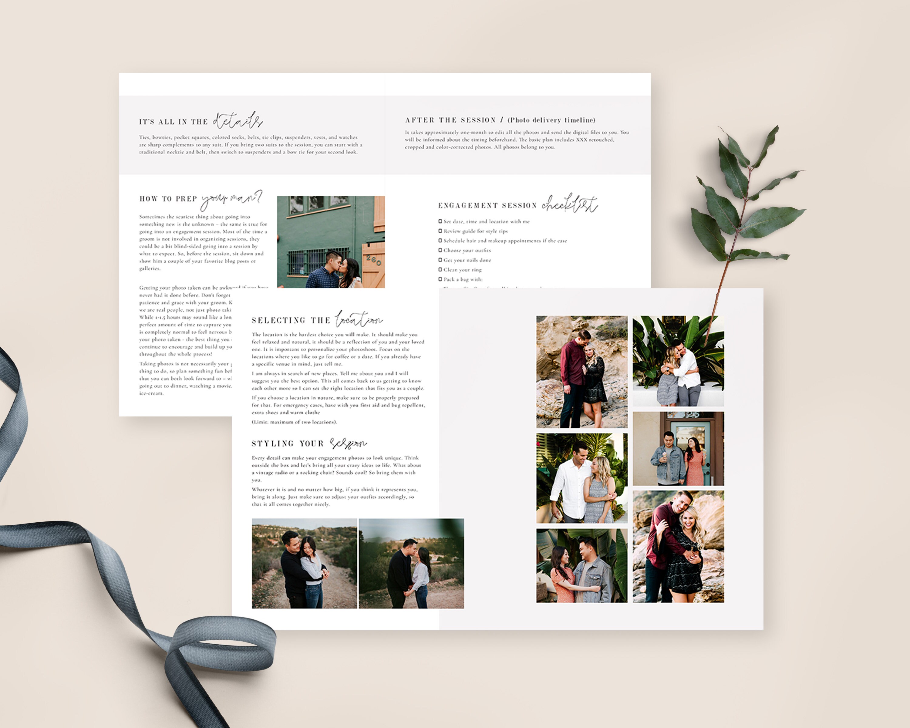 Engagement Marketing Magazine Magazine Template Engagement | Etsy