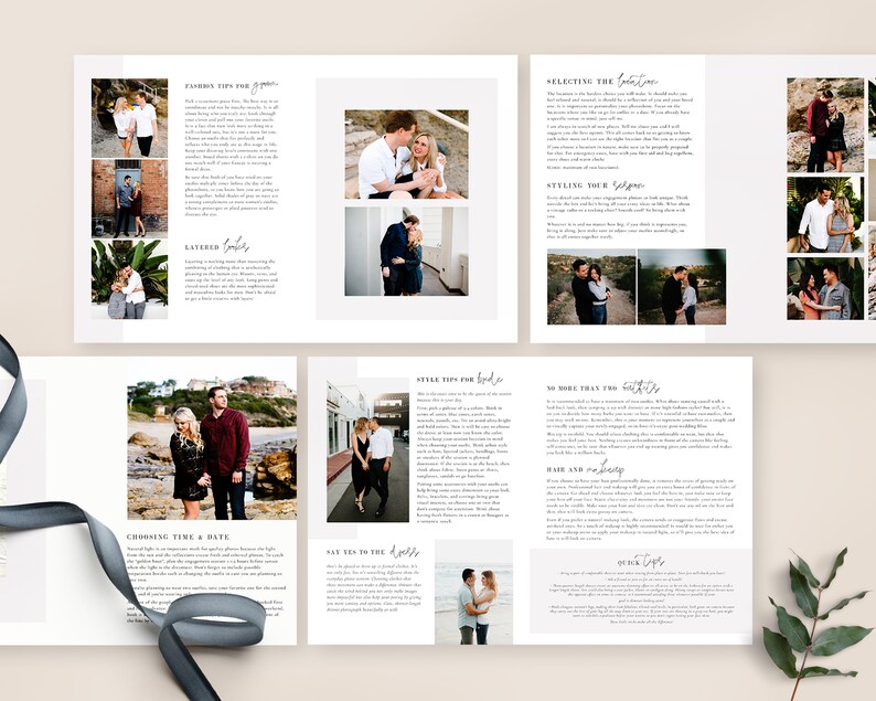 Engagement Marketing Magazine Magazine Template Engagement | Etsy