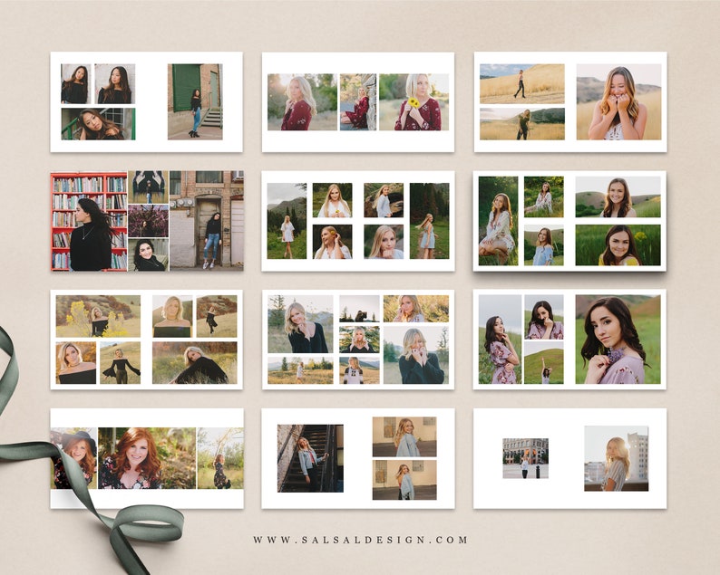 Graduate Album Template Album Template Wedding Album - Etsy