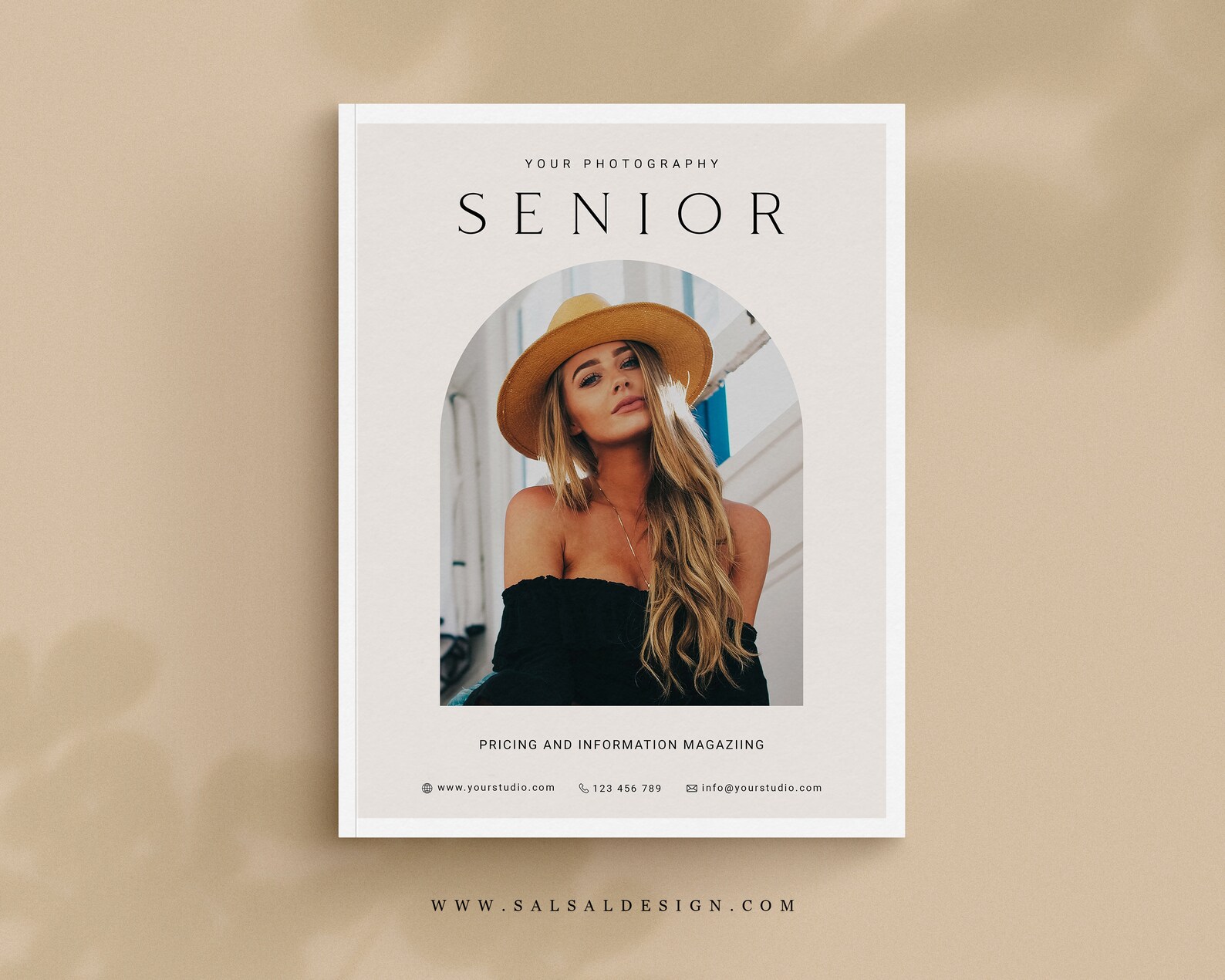 CANVA Senior Photography Style Guide Magazine Template - Etsy