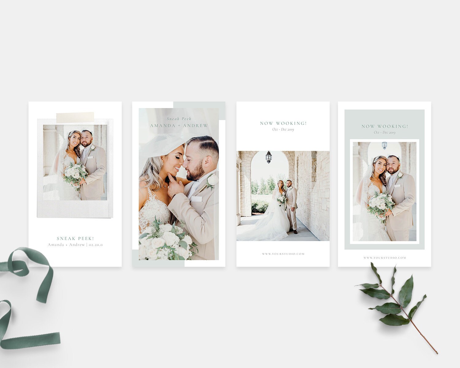 Wedding Instagram Story Bundle Instagram and Canva Story | Etsy
