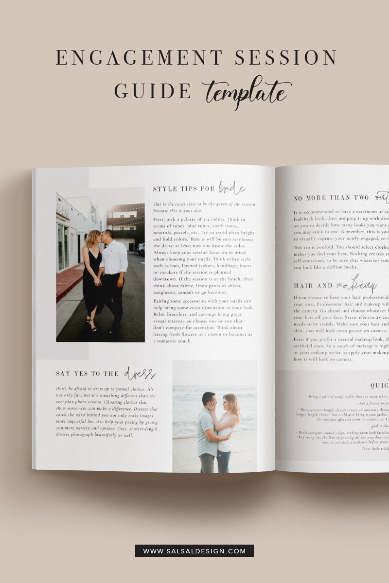 Engagement Marketing Magazine Magazine Template Engagement | Etsy