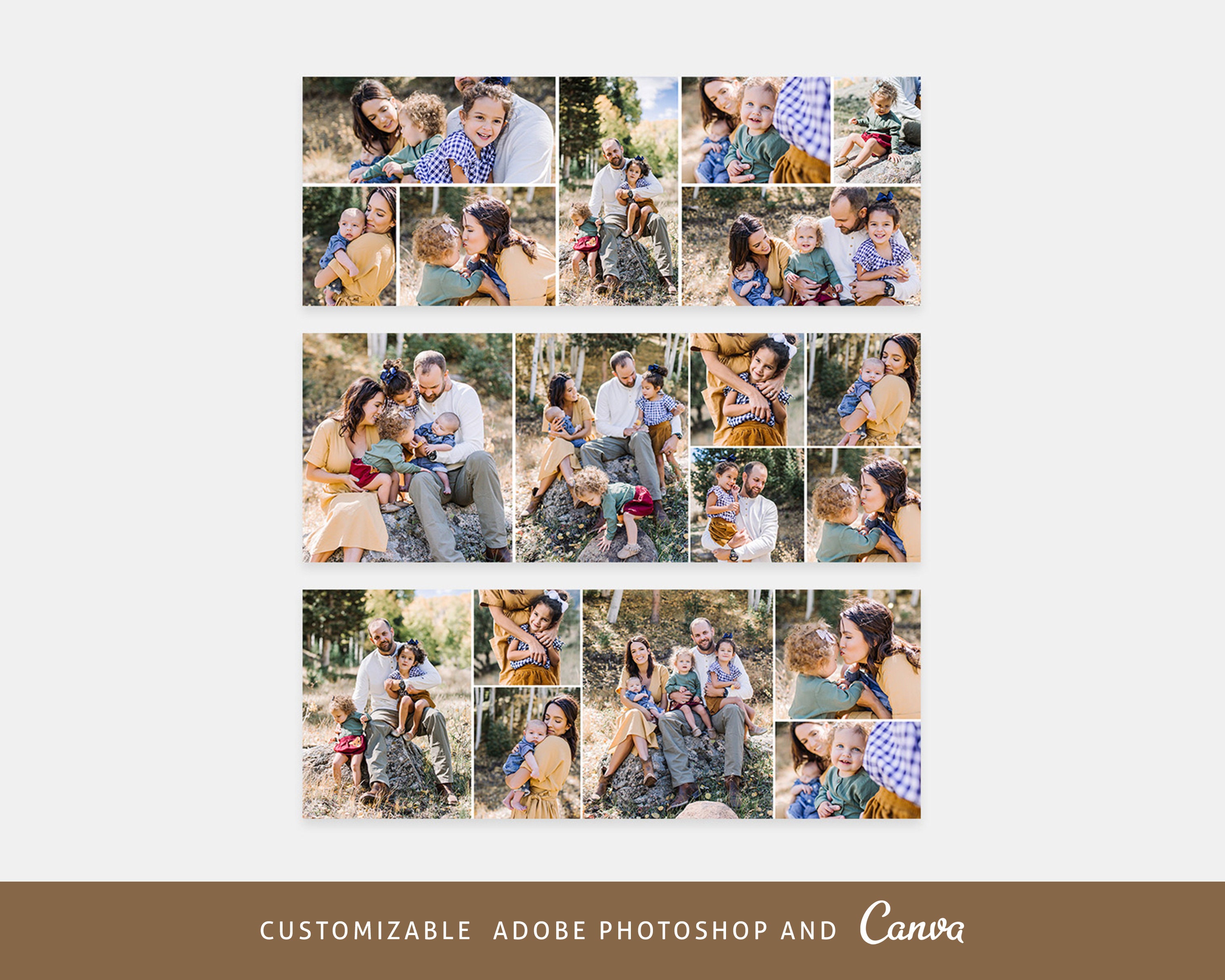 Facebook Timeline Collage Cover Photoshop and Canva Template - Etsy ...