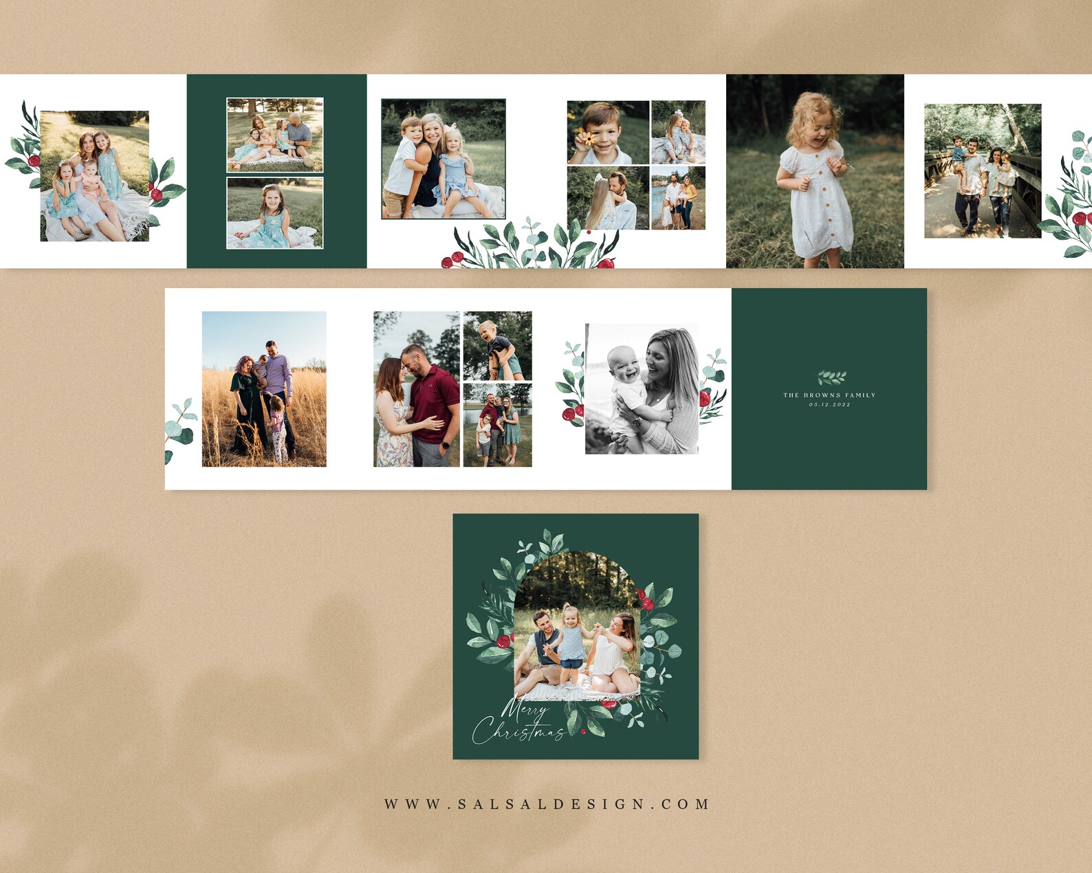 Mini Accordion Book Template 3x3 Mini Accordion Album - Etsy