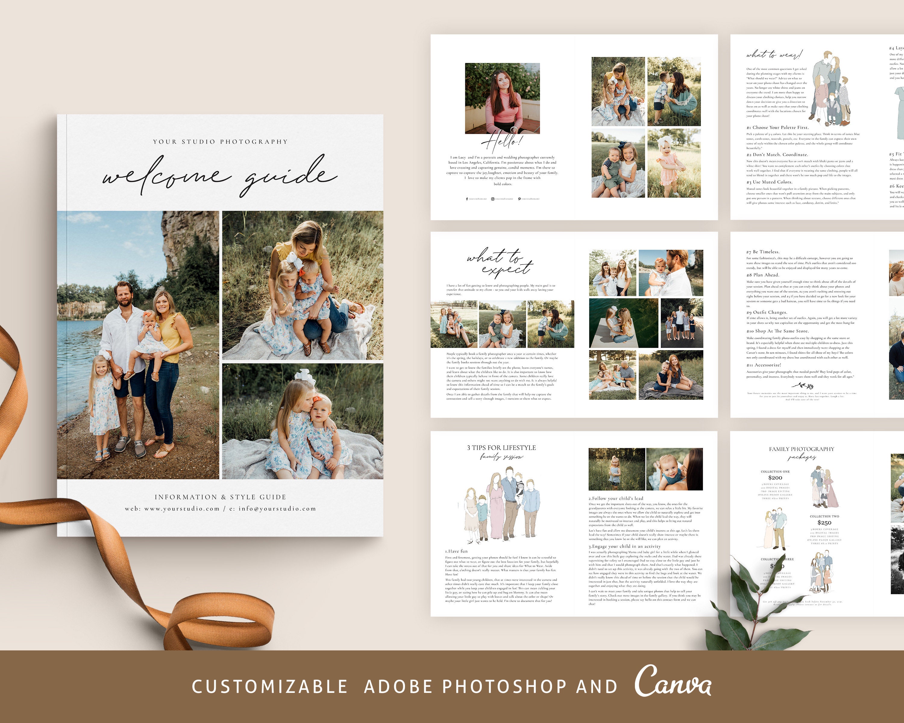 Photography Style Guide Template Photography Style Guide Template