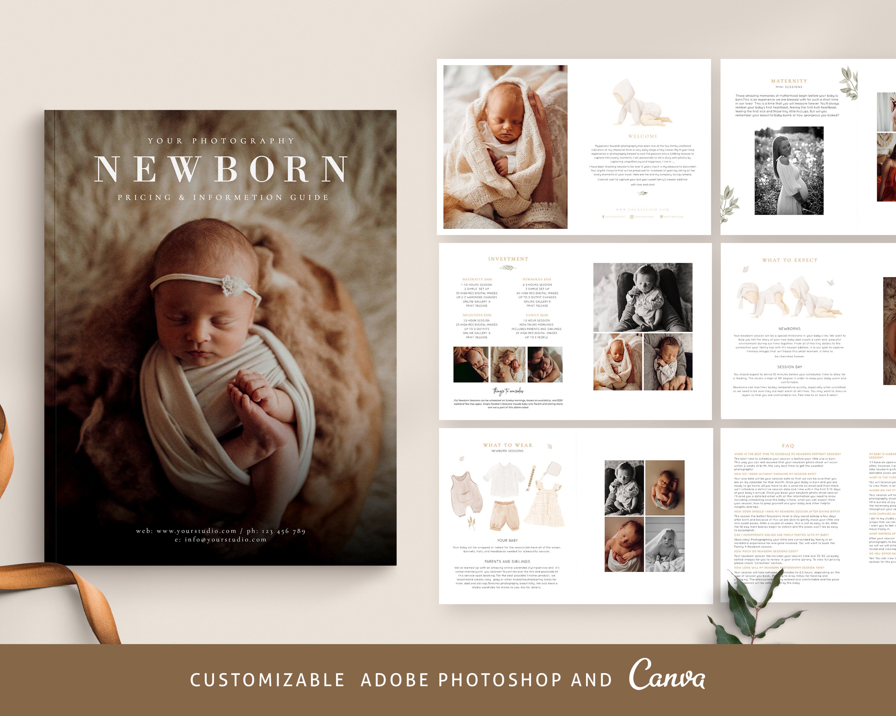 Canva Photo Album Template