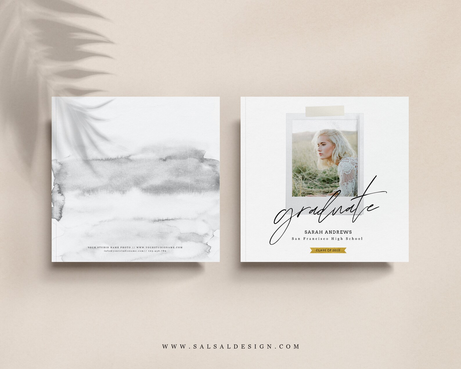 Graduate Album Template Album Template Wedding Album - Etsy