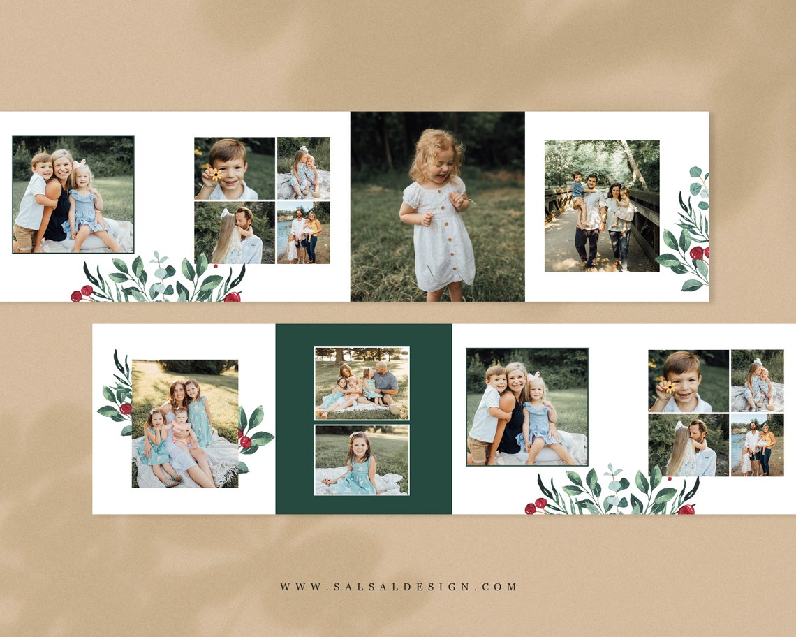 Mini Accordion Book Template 3x3 Mini Accordion Album - Etsy