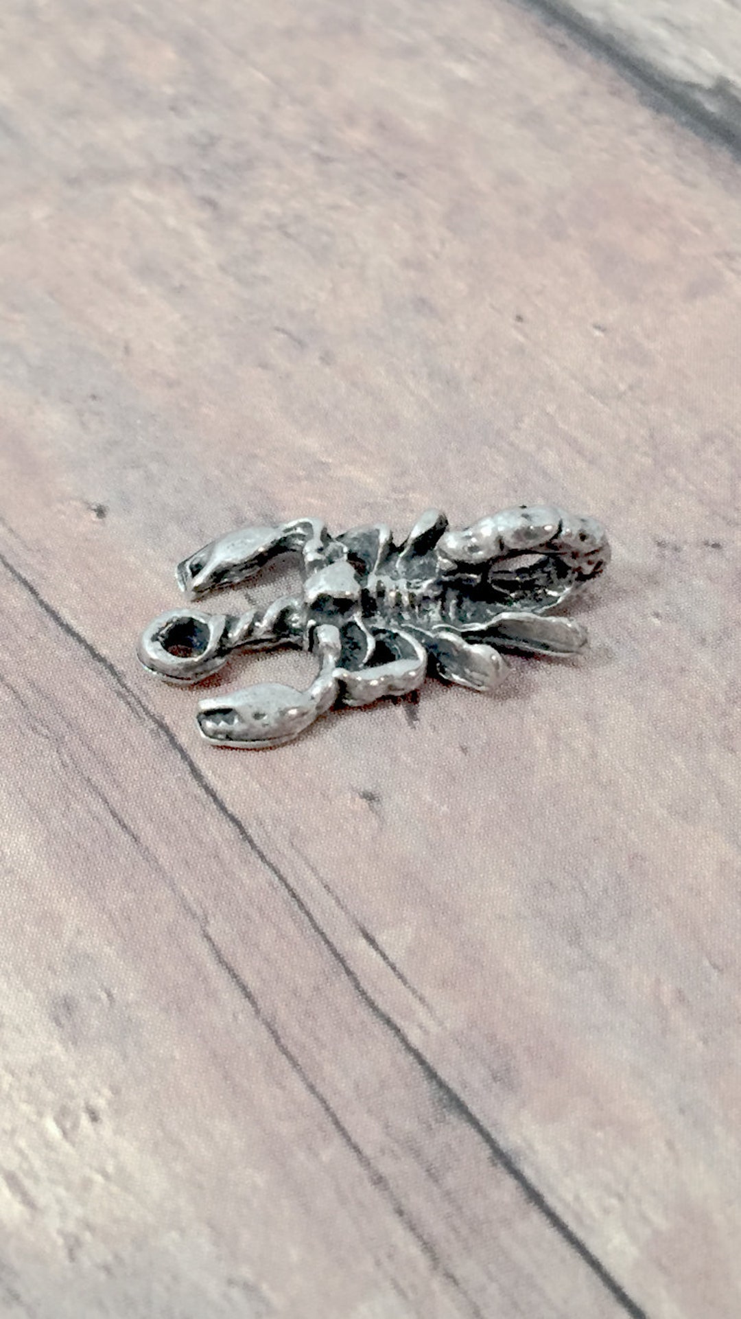 Scorpion Charm 3D Pewter 1 Piece TT11 - Etsy