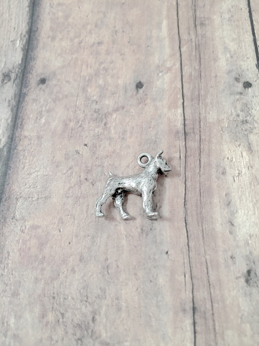 Boxer Dog Charm 1 Piece 3D Pewter SS17 - Etsy
