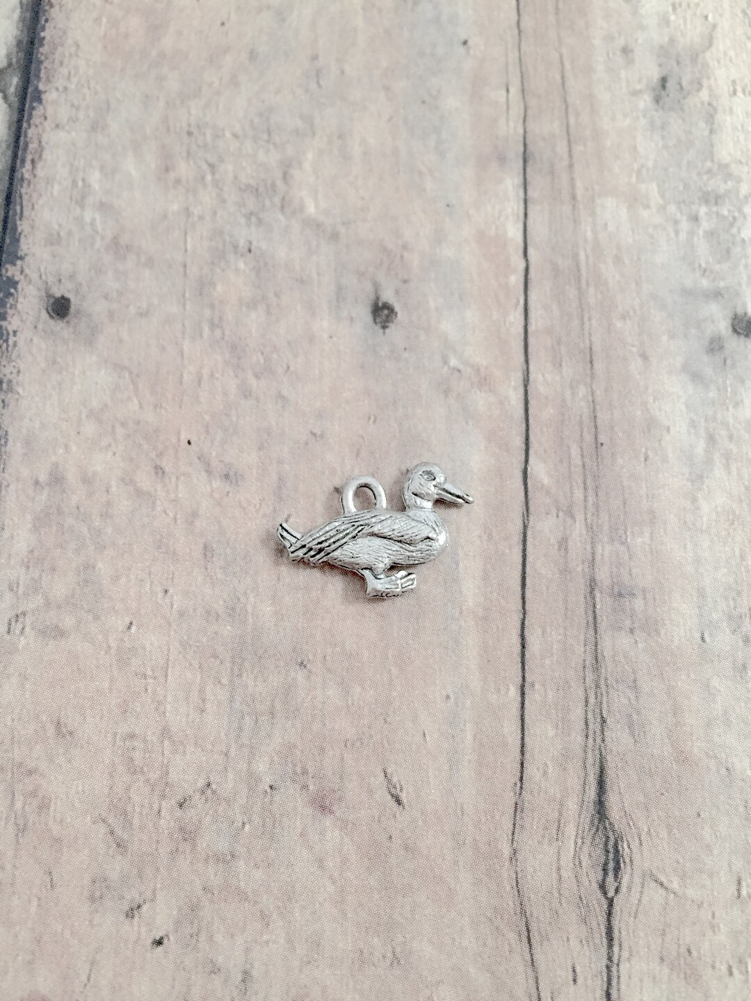 4 Duck Charms 2 Sided Pewter TT4 - Etsy