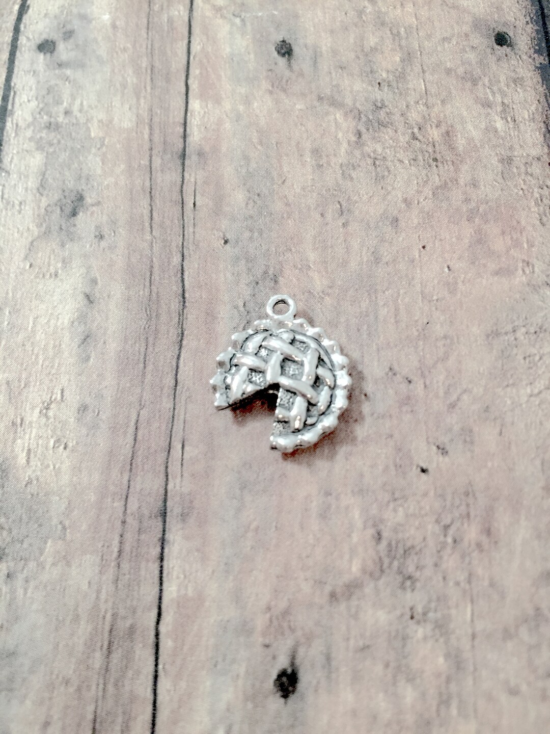 4 Pie Charms 1 Sided Pewter N3 - Etsy