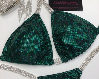 Emerald Green Bikini | Etsy