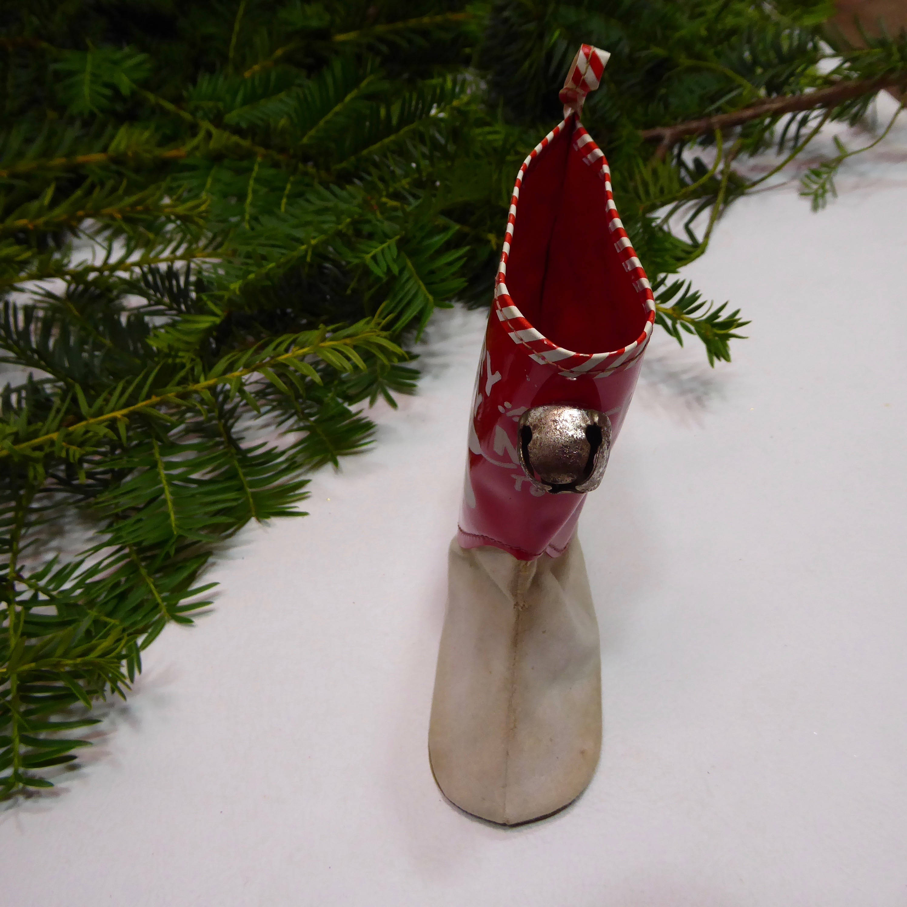 Vintage Bell Christmas boot. Made in the USA. Merry Christmas. Happy ...