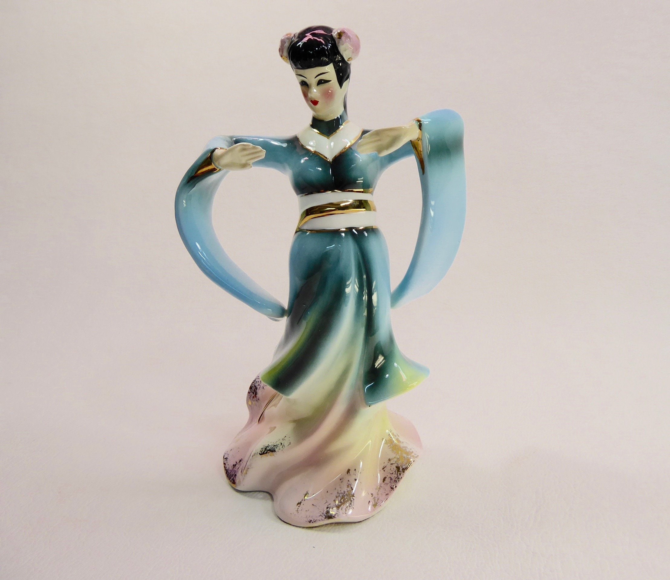 Shafford Ware figurine. Japan. Oriental dancer. Made in Maso. Fine ...