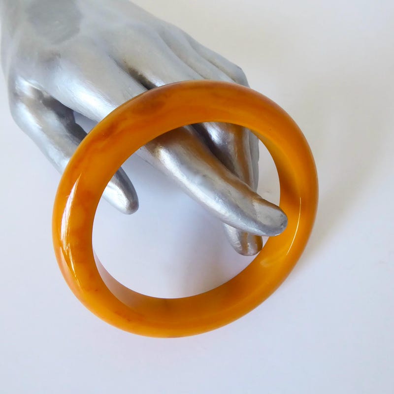 Orange Bakelite - Etsy