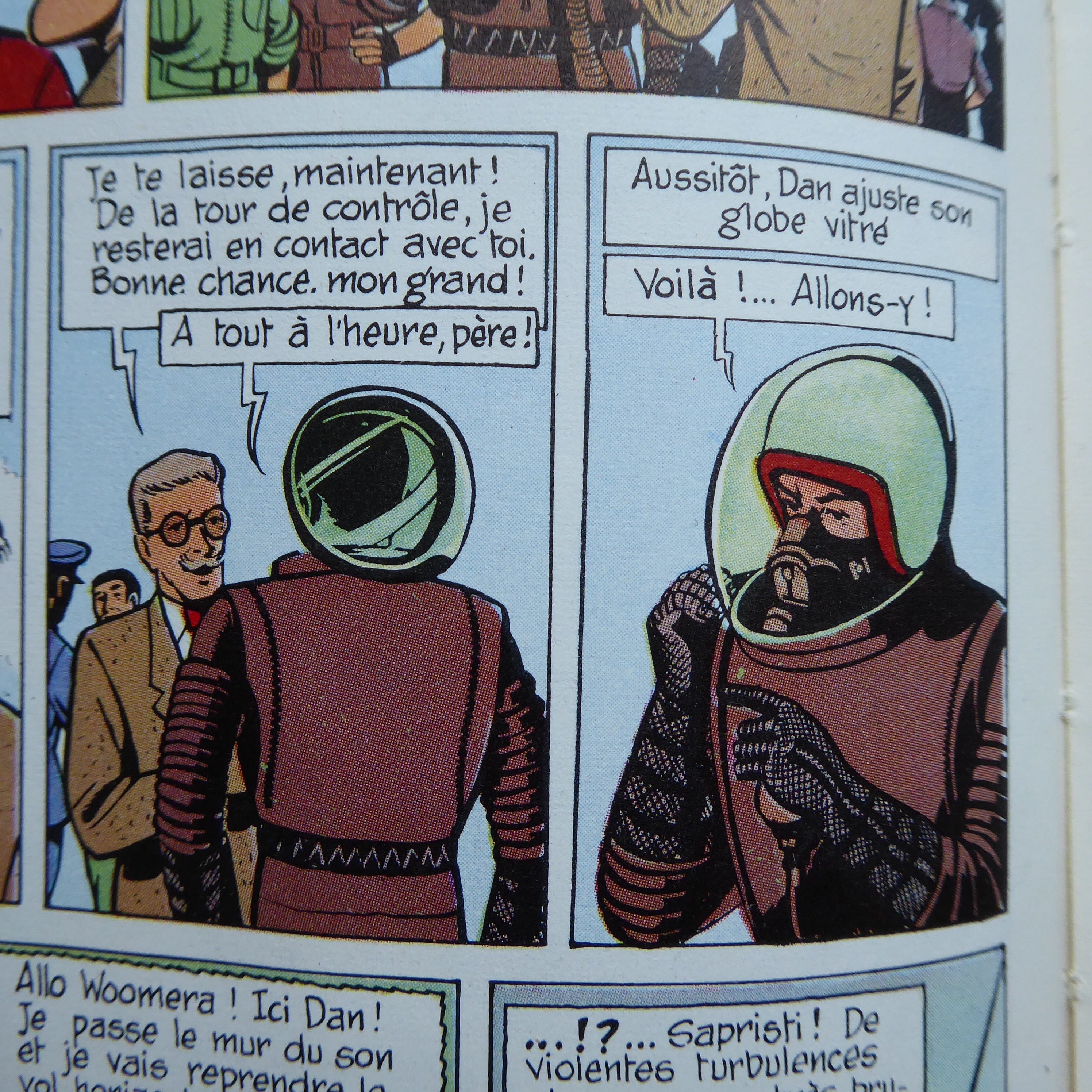 Tintin journal. Dan Cooper. The blue triangle. First Edition 1957 ...