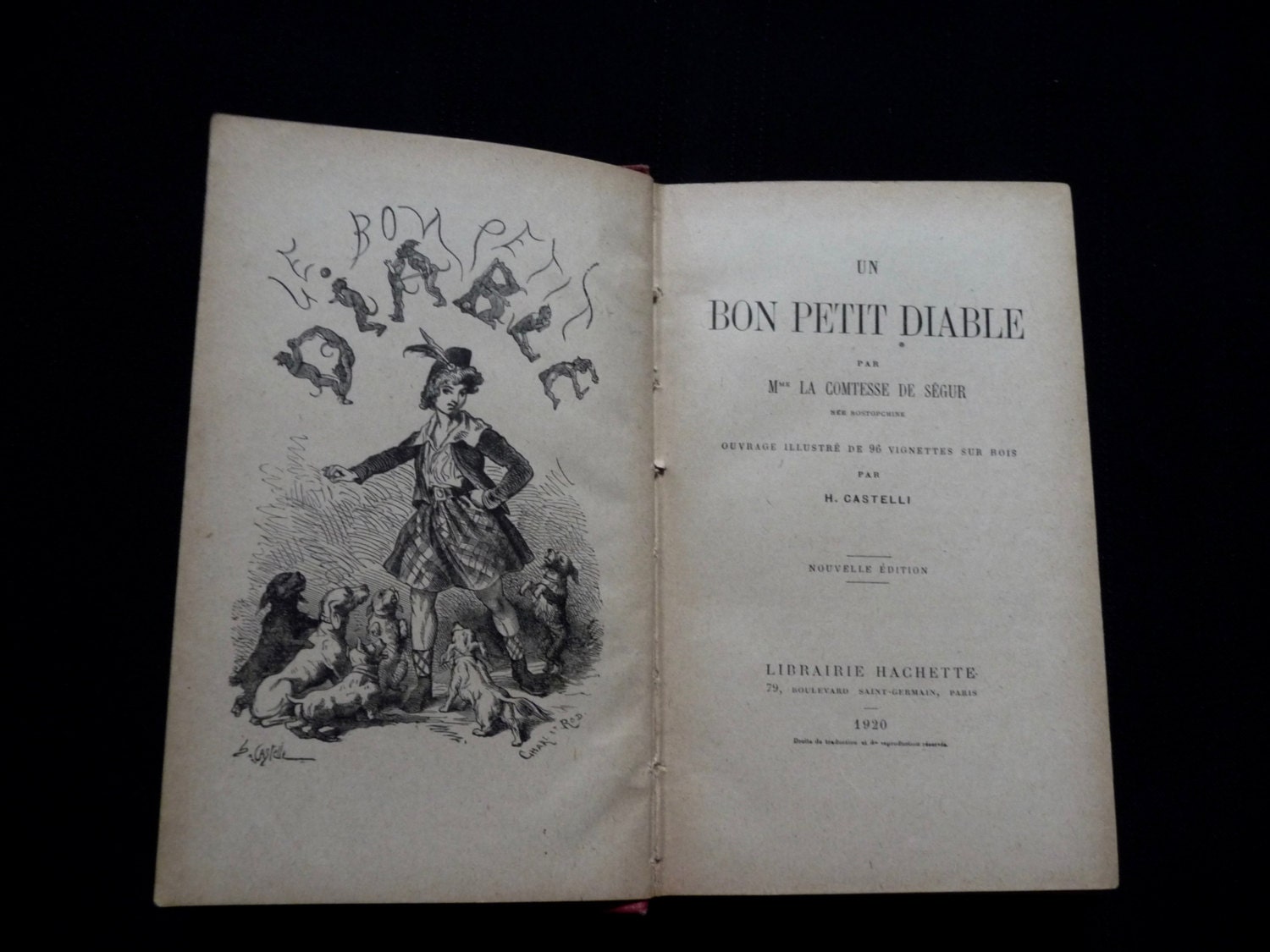 A good little devil. La Comtesse de Ségur. Bibliothèque rose. 1920 ...