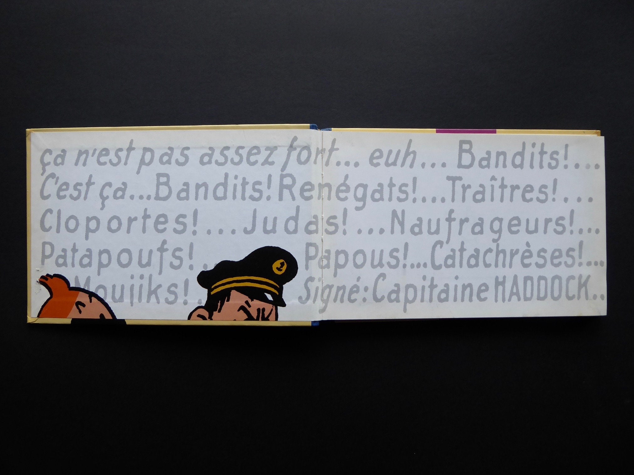 Captain Haddock Swearing