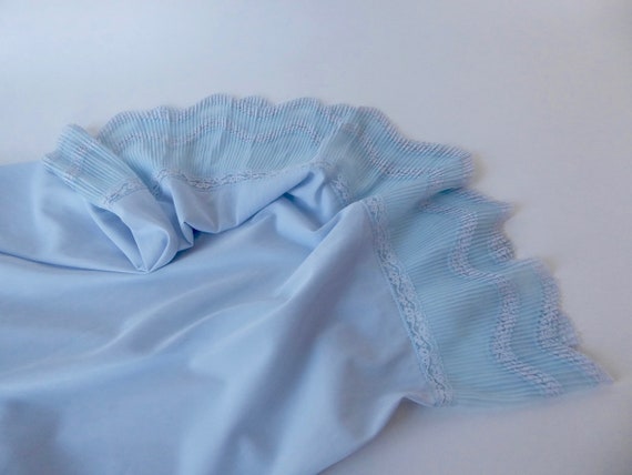 Combination Vintage petticoat 1950/60 powder blue. - Gem