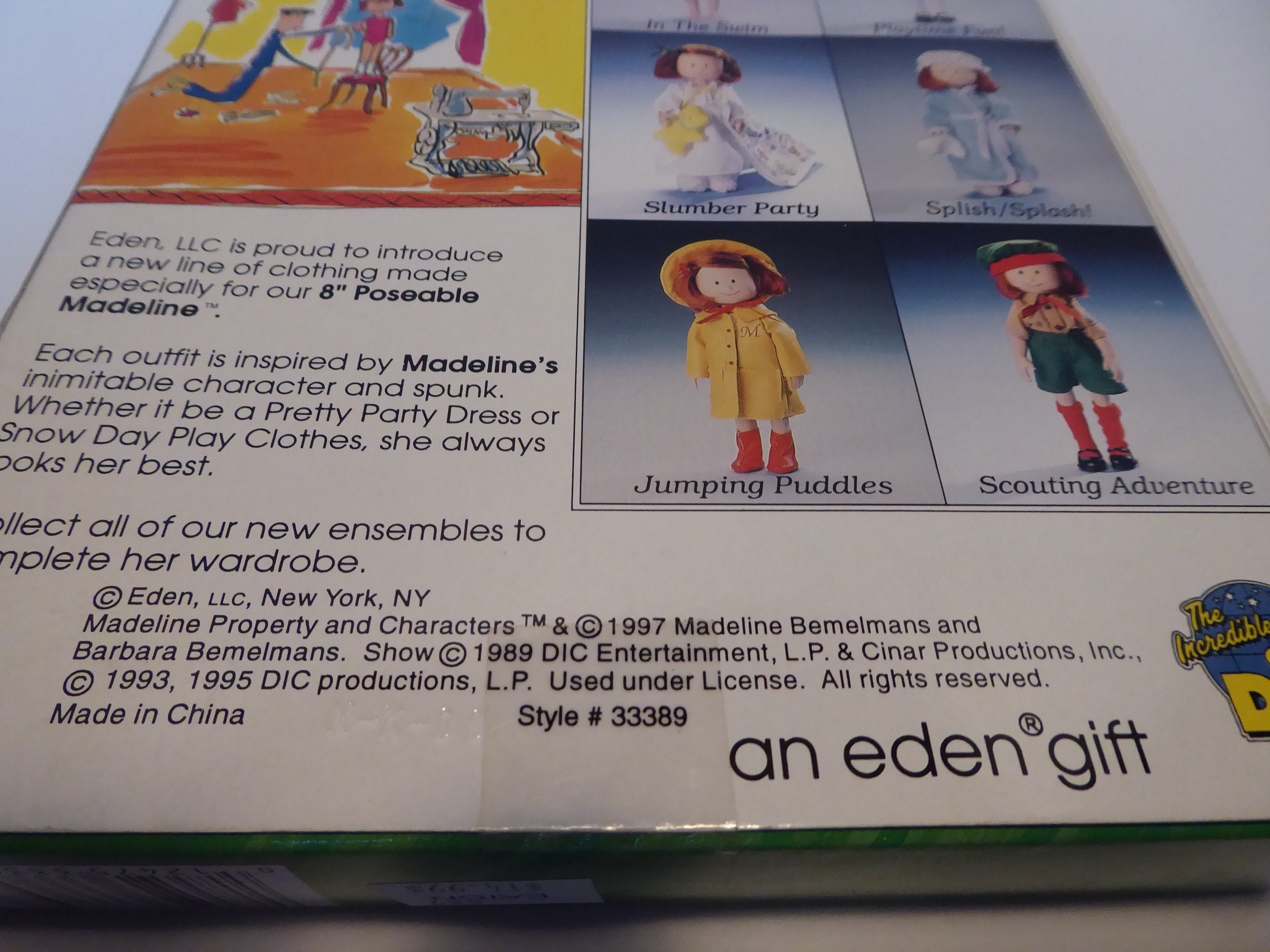 Madeline Eden . Scout adventure clothing set. 8 inch doll. New ...