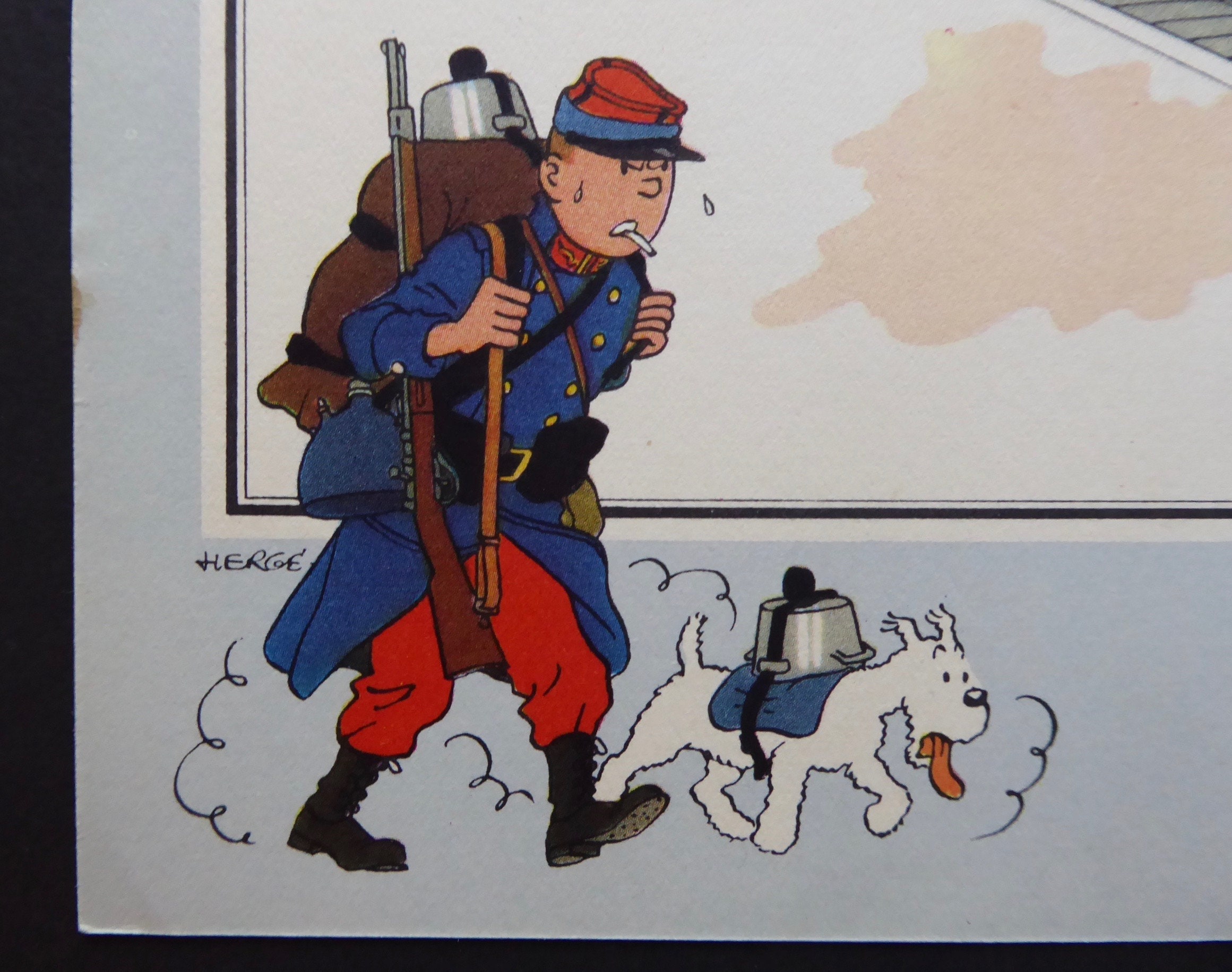 Tintin. Chromo Tintin. See and know. Aviation. 1 album. Original 1914 ...