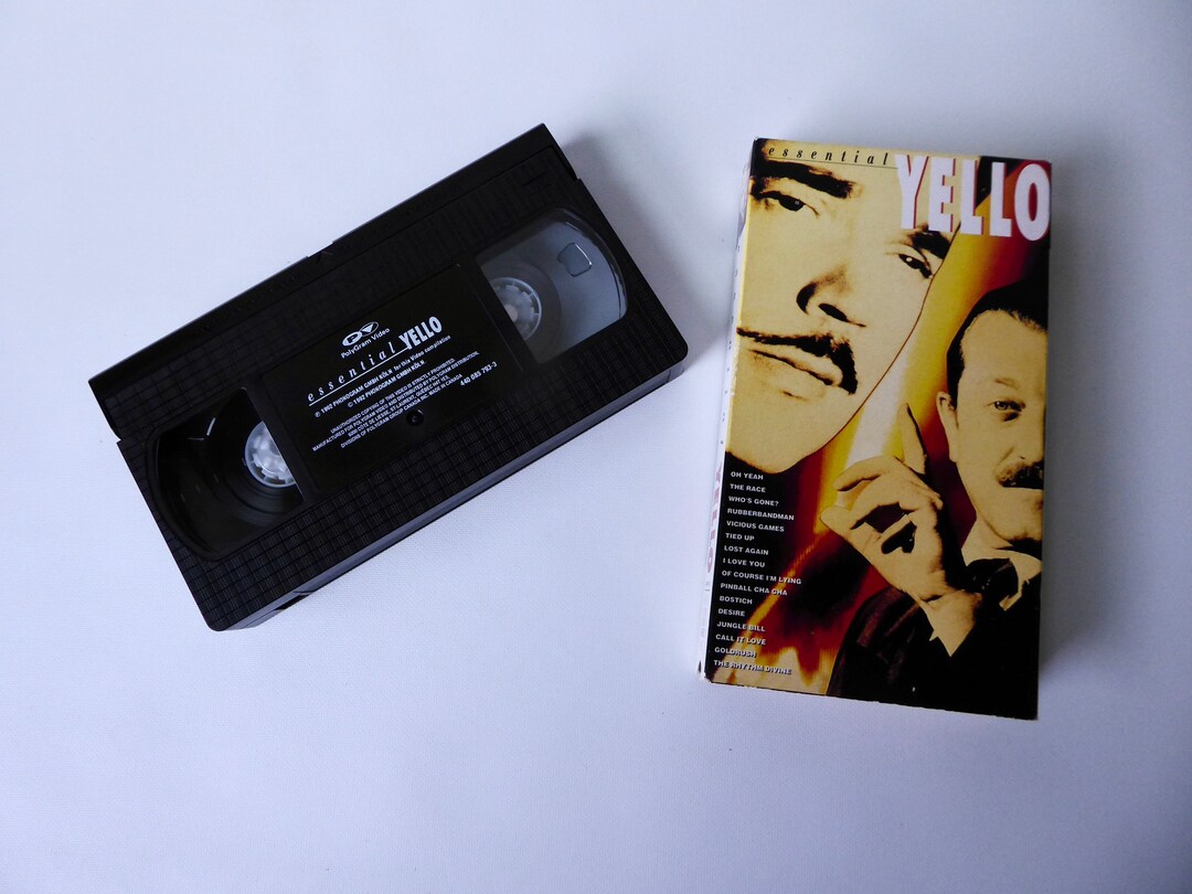 Essential. Yello. VHS Cassette. Polygram Video. Canada 1992. - Etsy