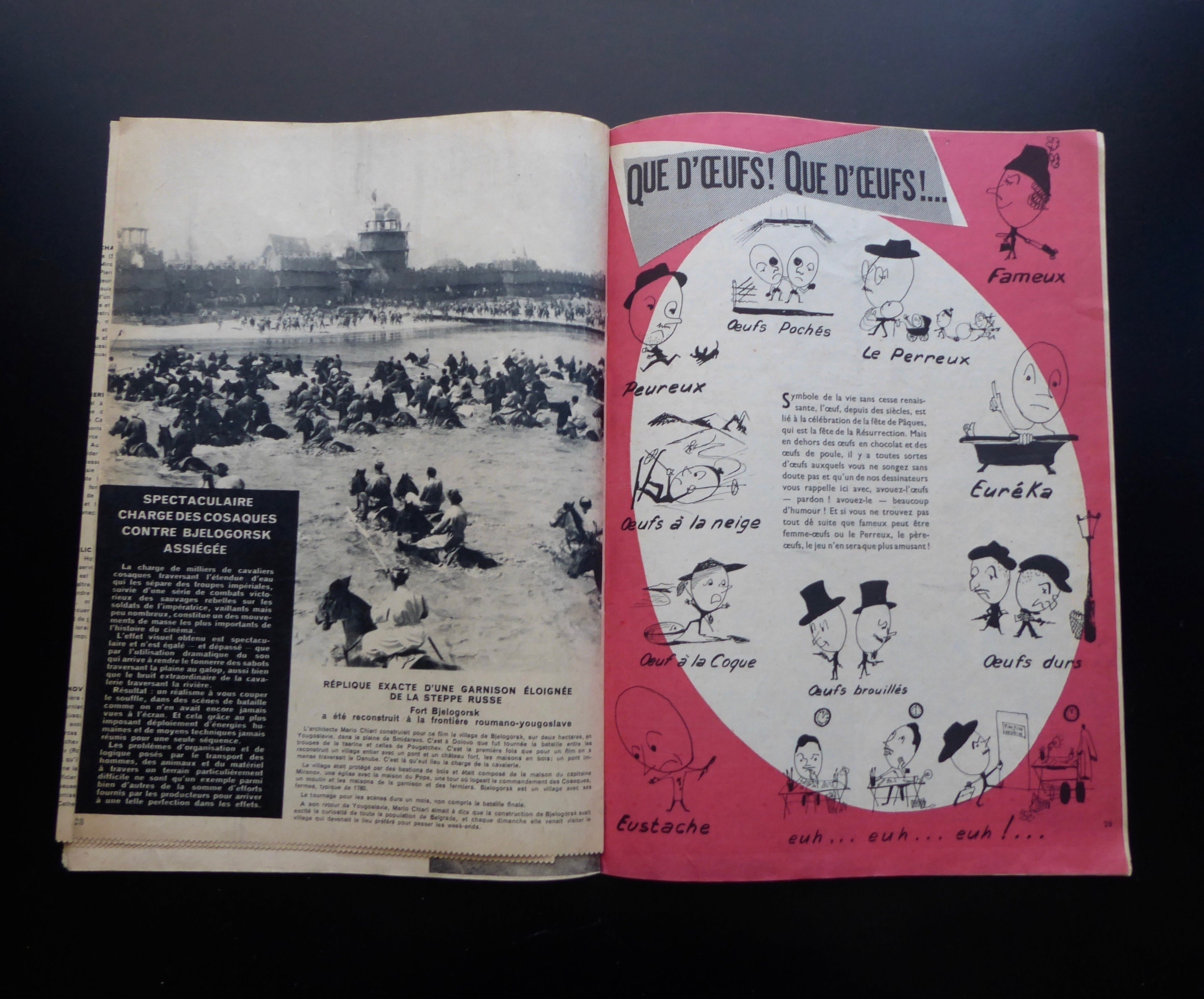 Tintin newspaper. No. 544. French edition. Hergé. 26 March 1959. Happy ...