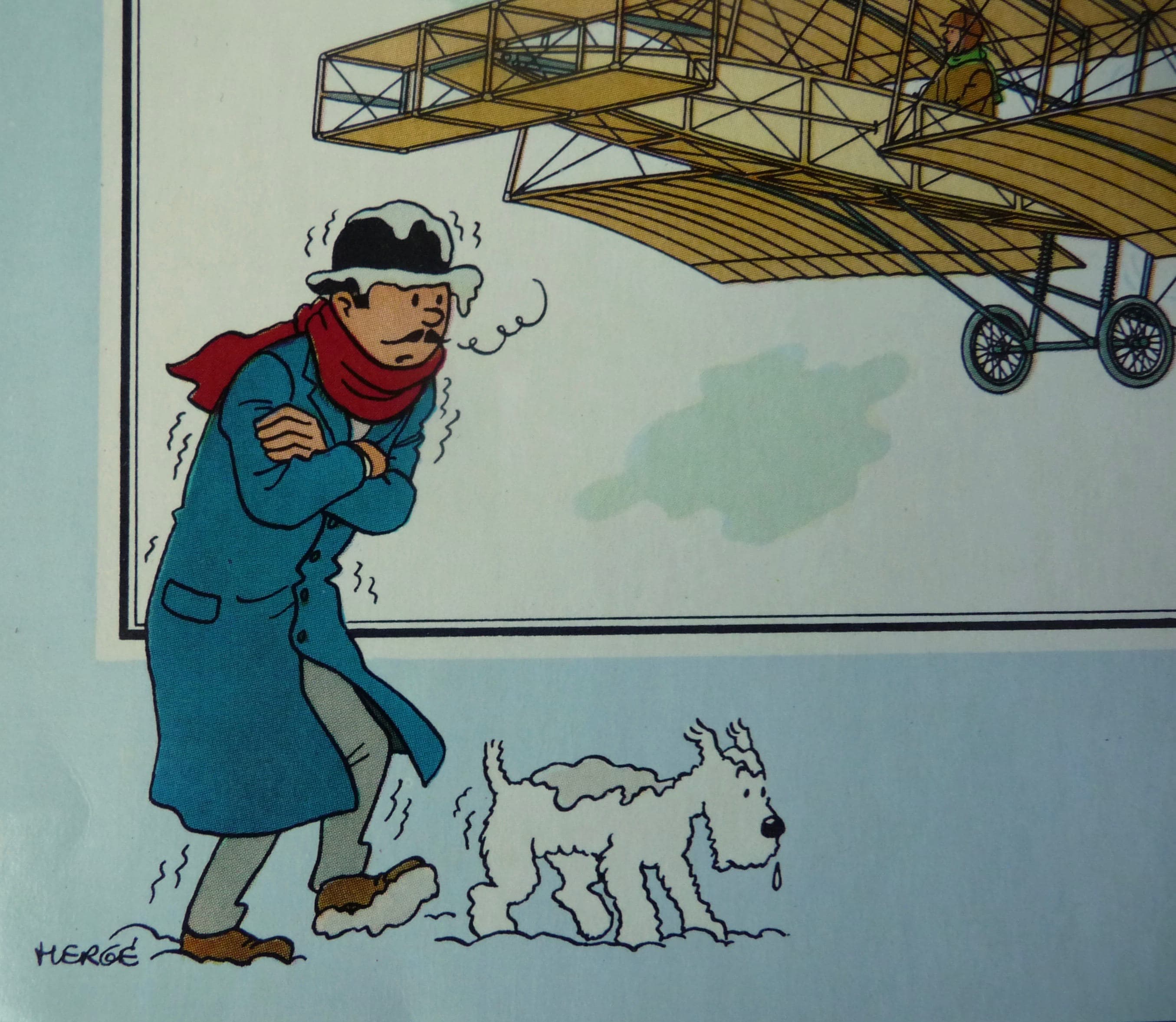Tintin. Chromo Tintin. See and know. Aviation. 1 album. Set of 10. 17 ...