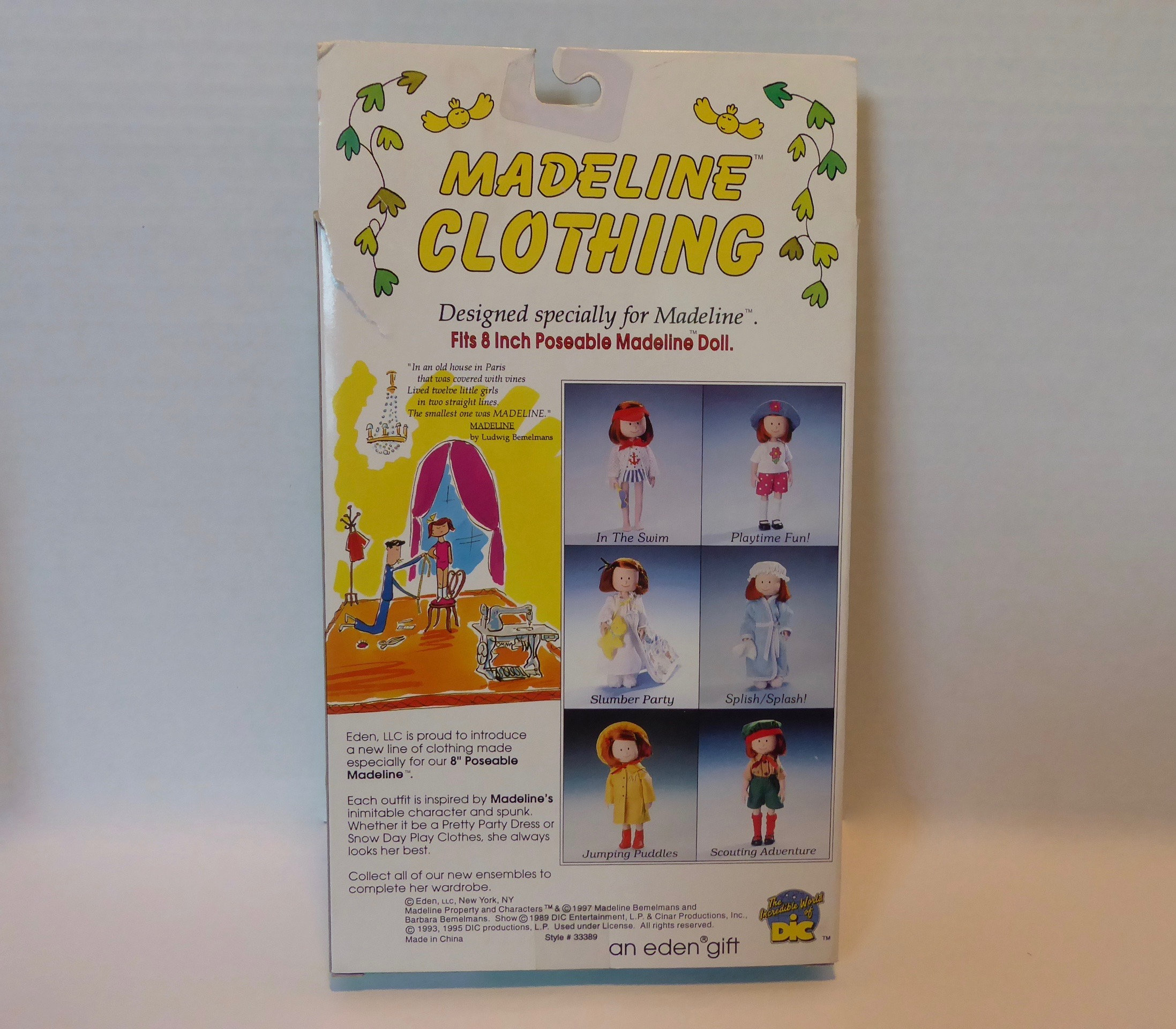 Madeline Eden . Scout adventure clothing set. 8 inch doll. New ...