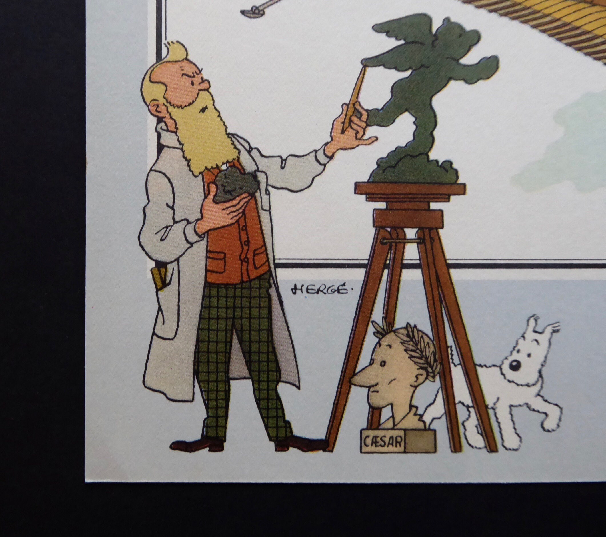 Tintin. Chromo Tintin. See and know. Aviation. 1 album. Original 1914 ...