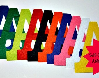 Sticky letters | Etsy