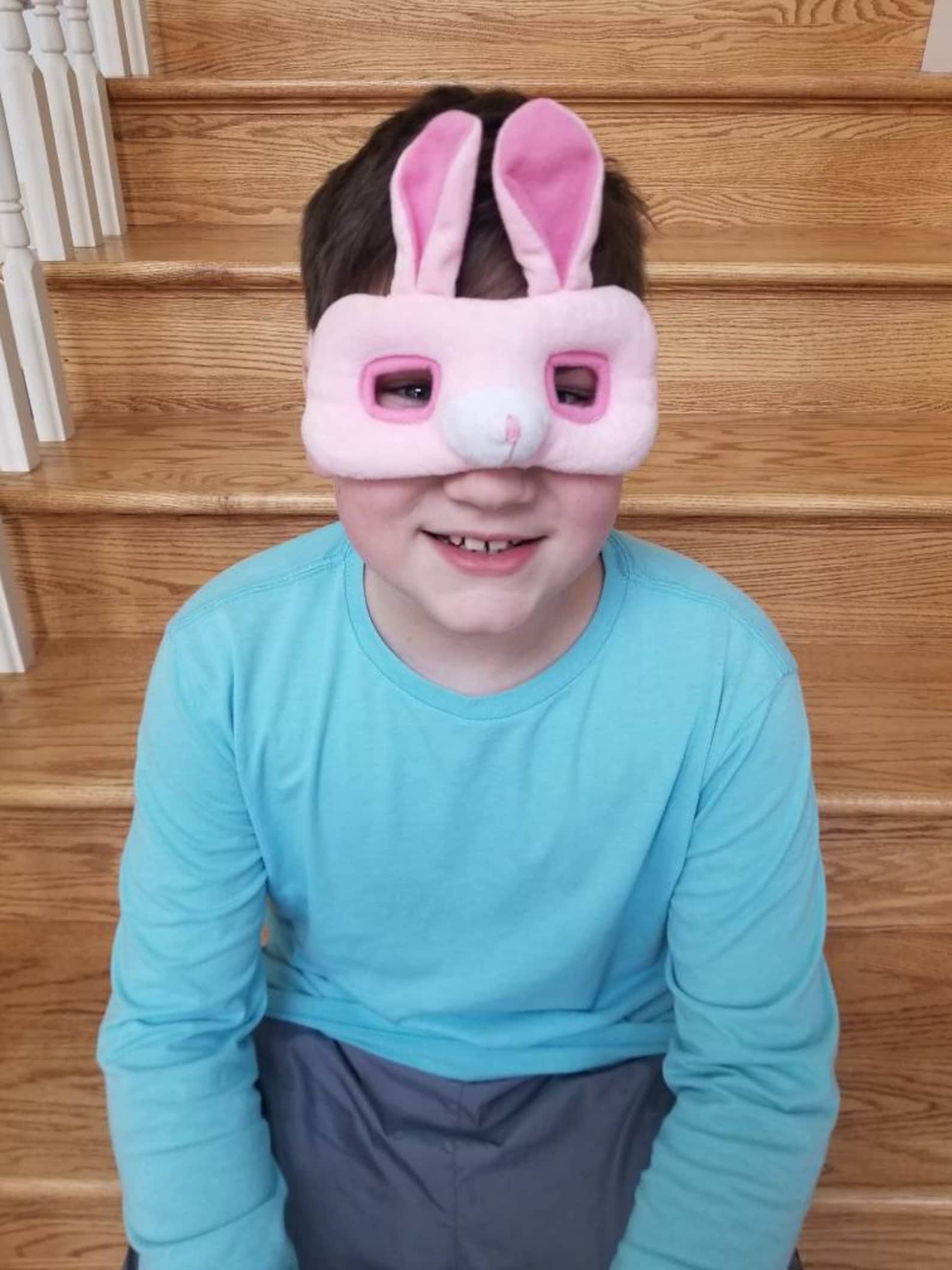 Plush Animal Mask for Kids Farm Party. Barnyard Party. Bunny - Etsy