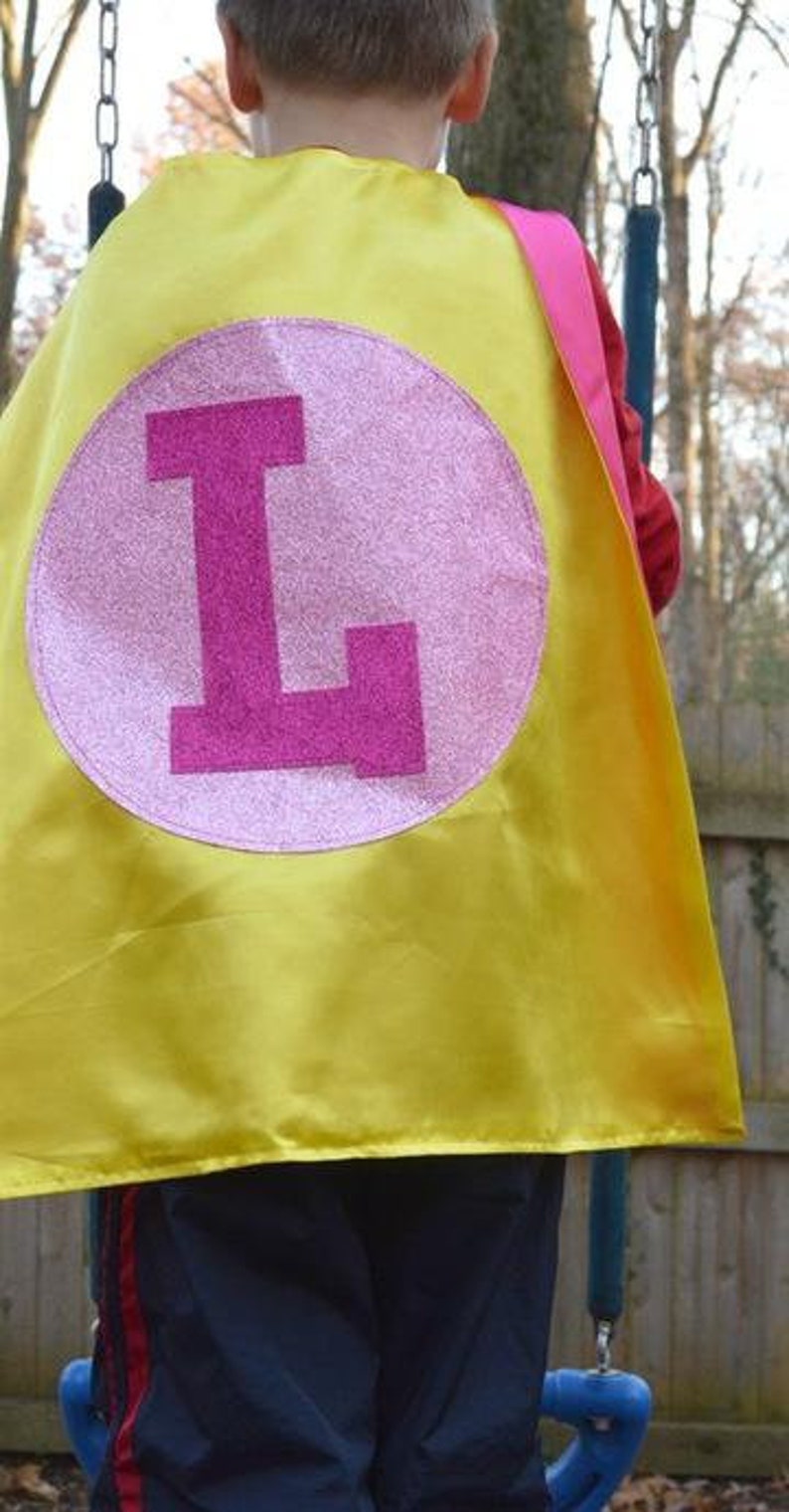 Superhero Cape-cape-personalized Cape With Initial-free Shipping and ...