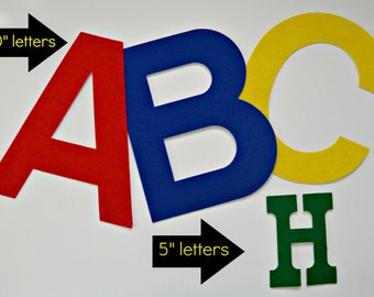 Self Adhesive Sticky LETTERS Set of 10 for DIY Capes | Etsy