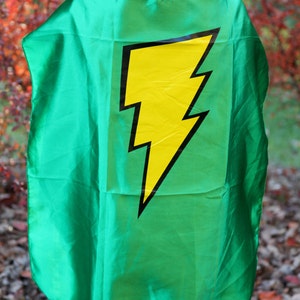 SALE Lightning Bolt Superhero Capes! READY to Ship-clearance - Etsy