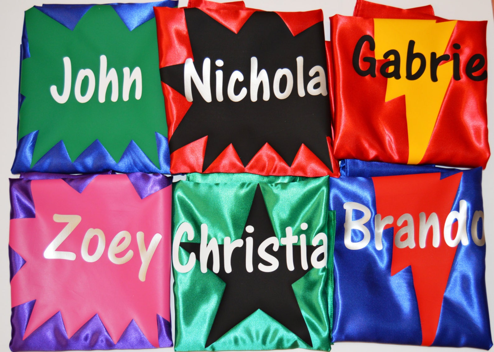 NAME Superhero Cape Personalized With Full Name - Etsy