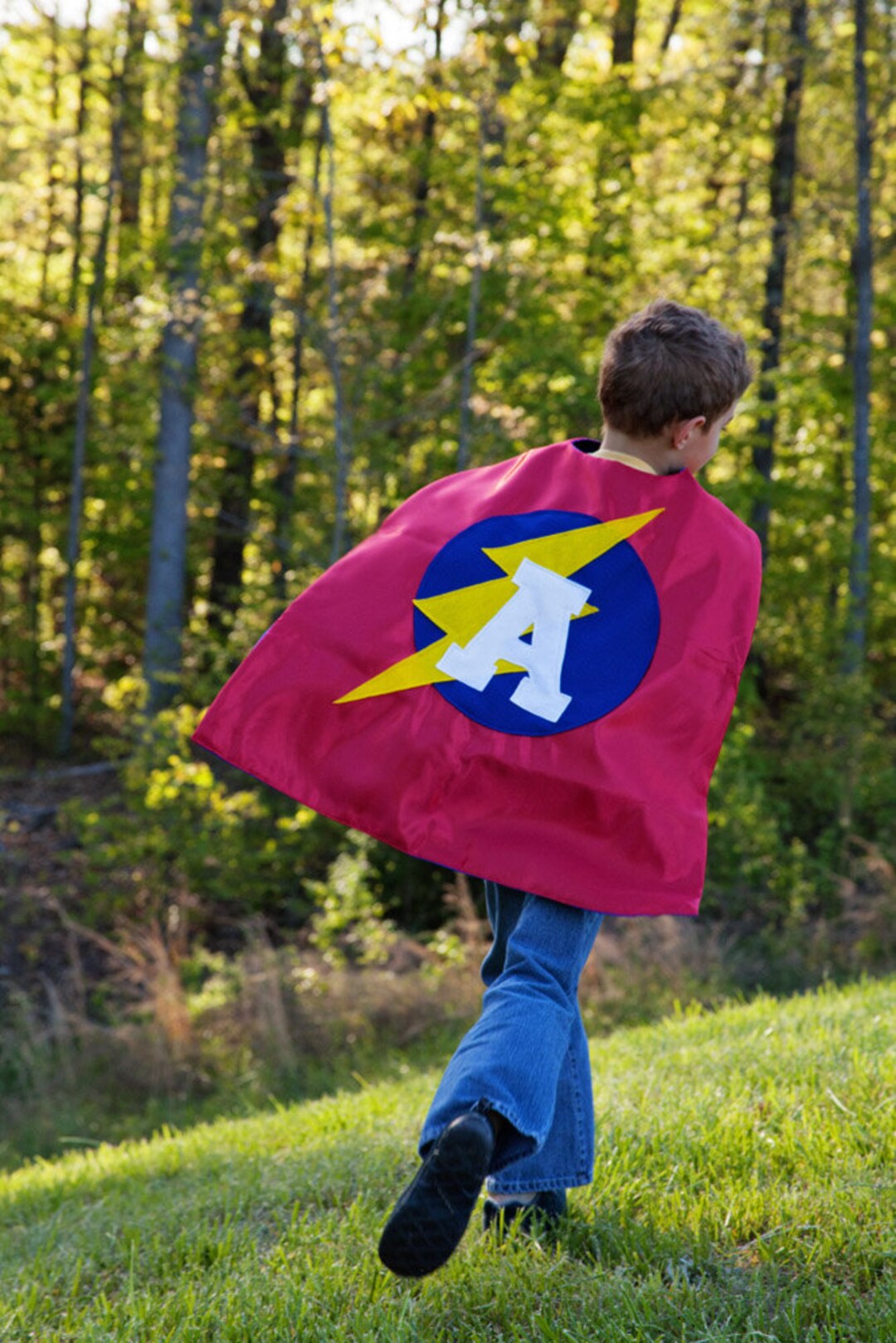 Kids Custom Halloween Costume - Boys Superhero Cape - Kids Capes ...