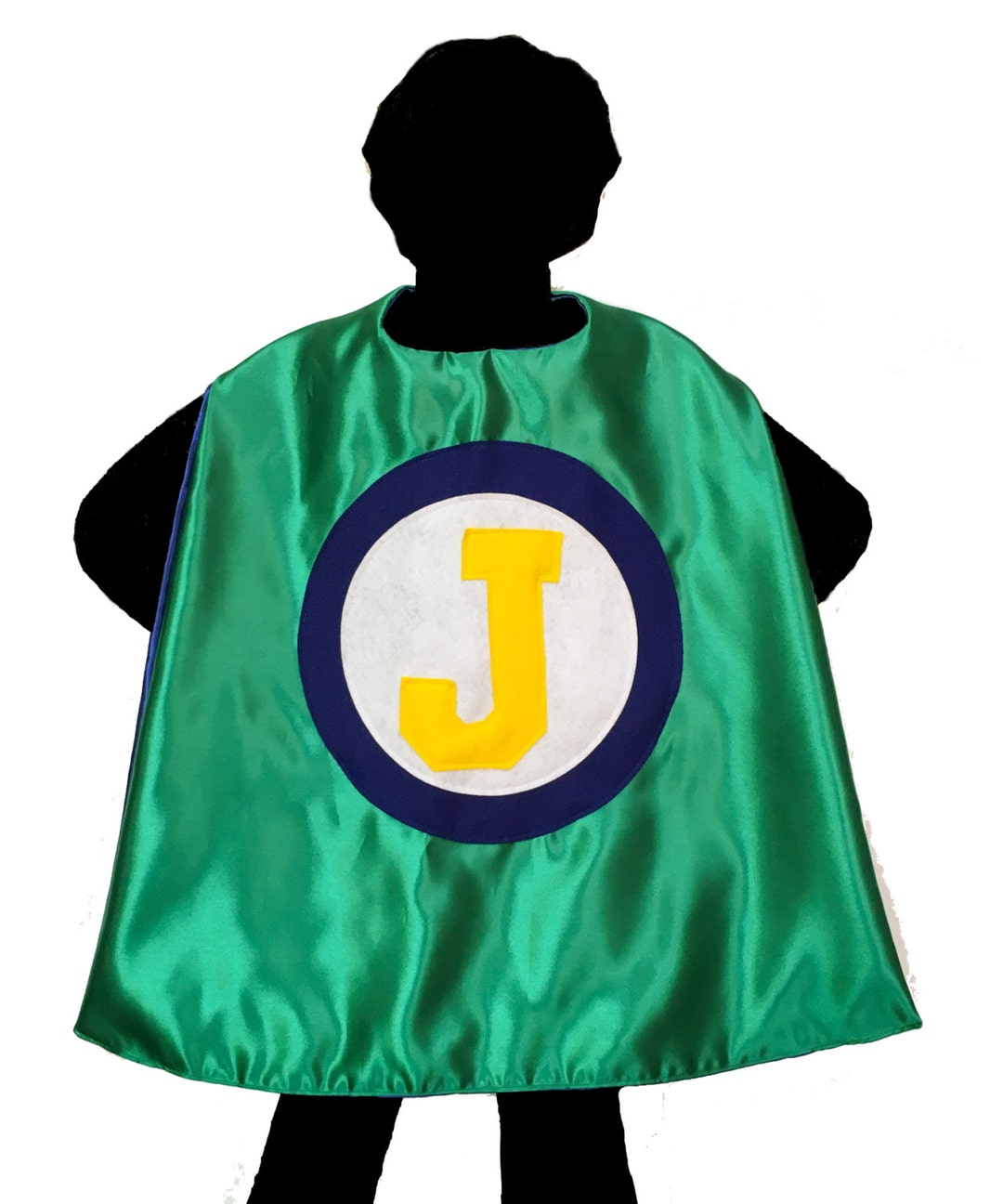 Blue Green Cape - FREE MASK - SUPERHERO Cape - Child Cape - Toddler ...