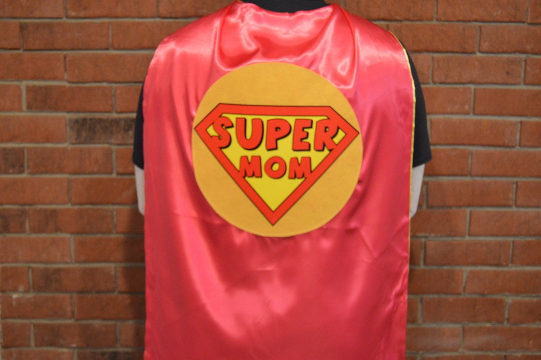 Super Mom Superhero Cape Free Shipping. Superhero Cape for Moms. Mom ...