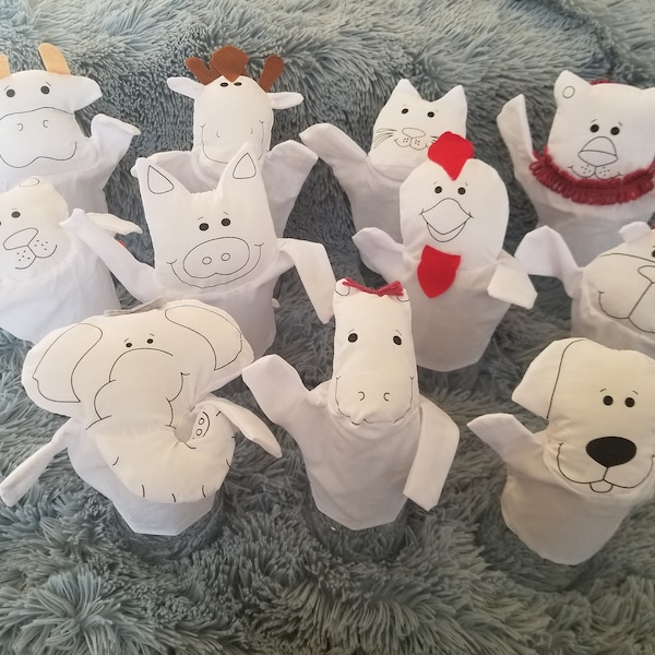 Hand Puppet Diy - Etsy
