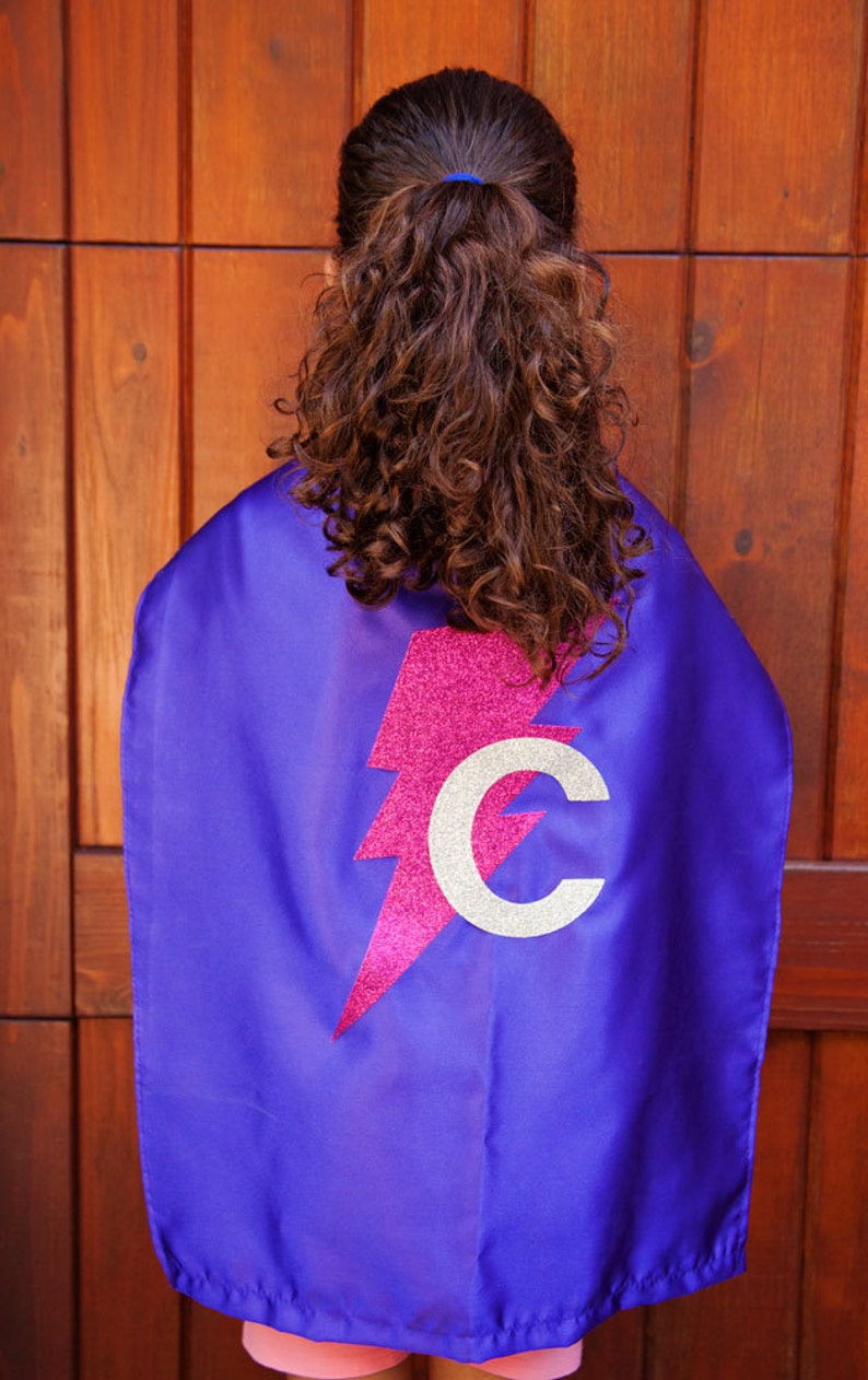 Glitter Lighting Bolt Cape Lightning Bolt Cape | Etsy