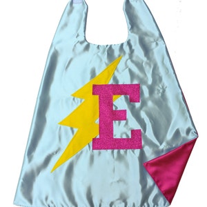 SPARKLE LETTER CAPE Set With Accessories - Girl Superhero - Girl Super ...