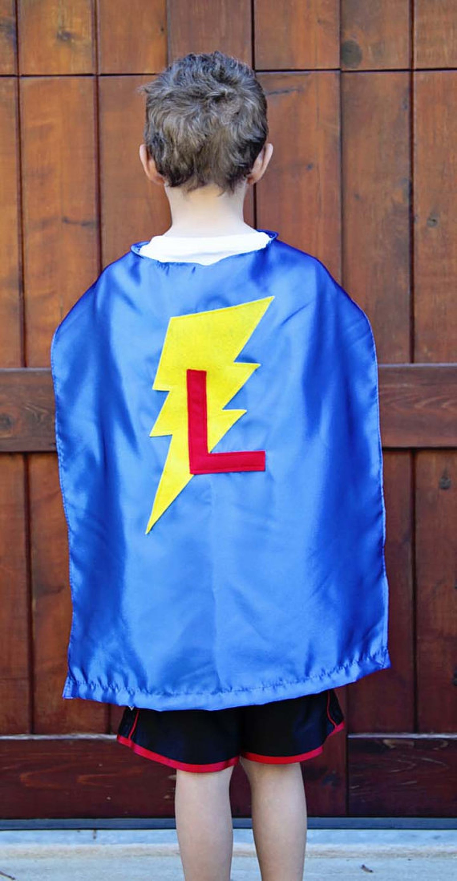 Kids Superhero Cape - Superhero Cape Personalized With Shape and ...