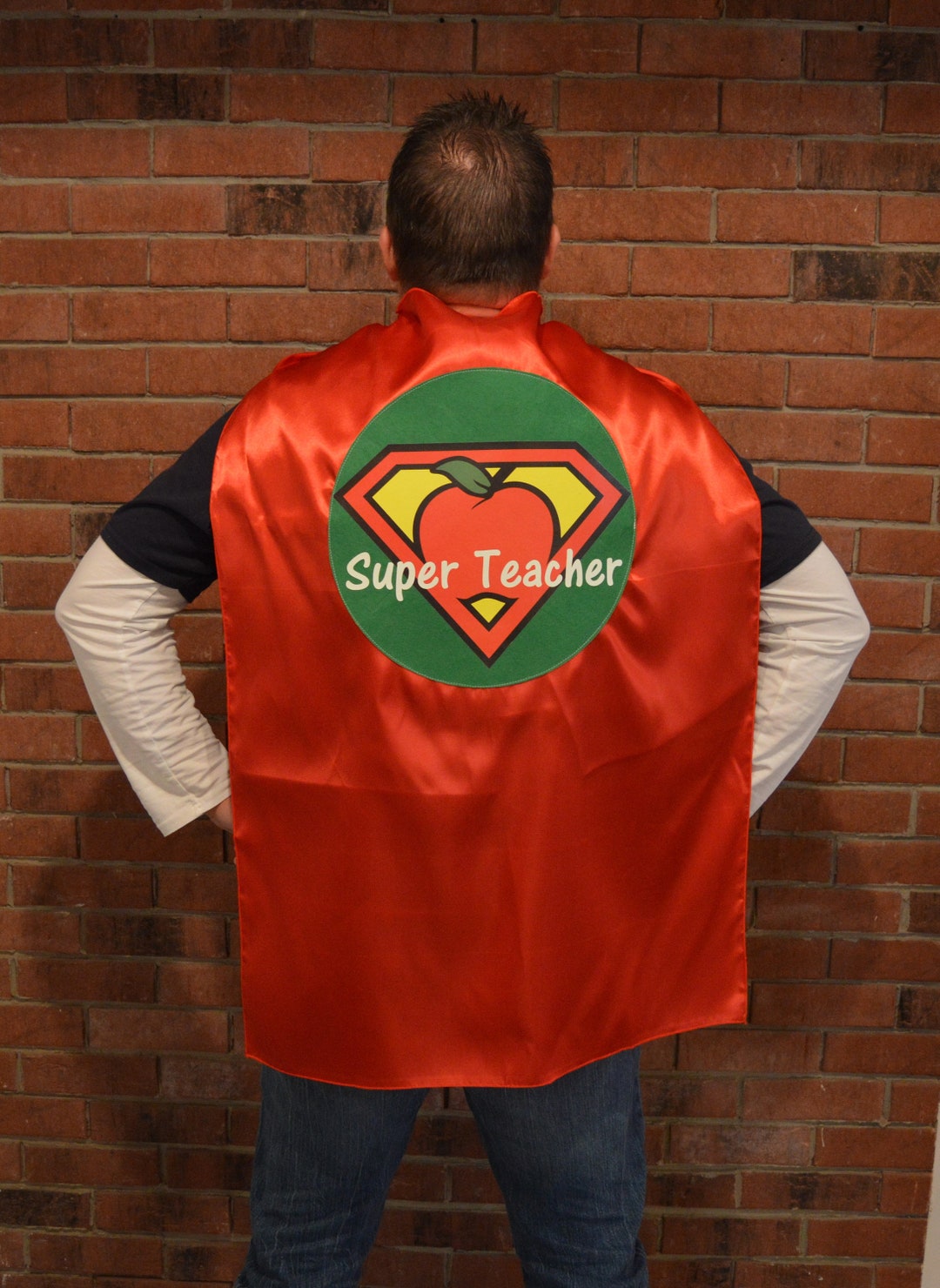 Super Teacher Superhero Cape Free Shipping. Superhero Cape for Teachers ...