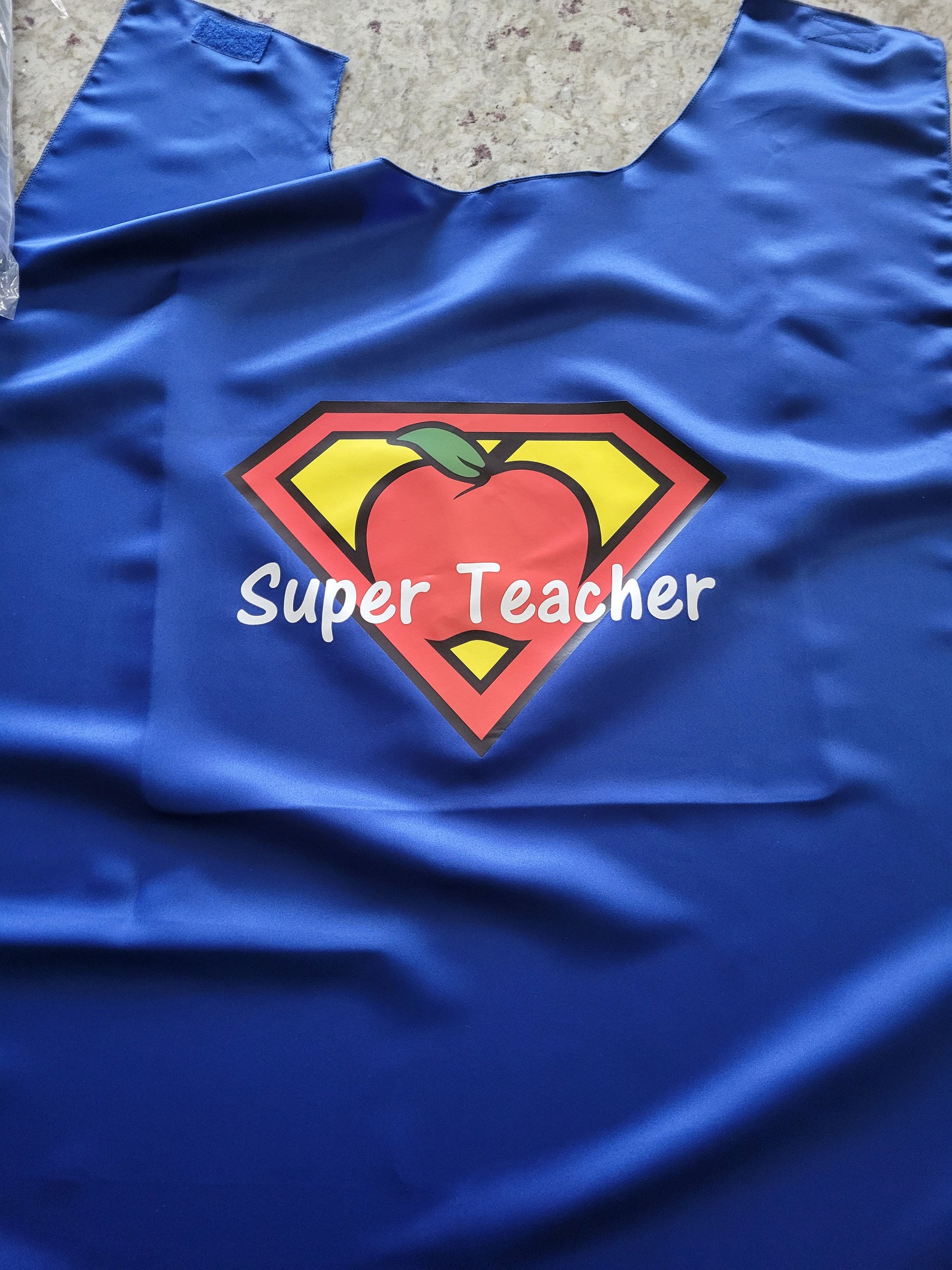 Super Teacher Superhero Cape! Super Quick Shipping! - Etsy
