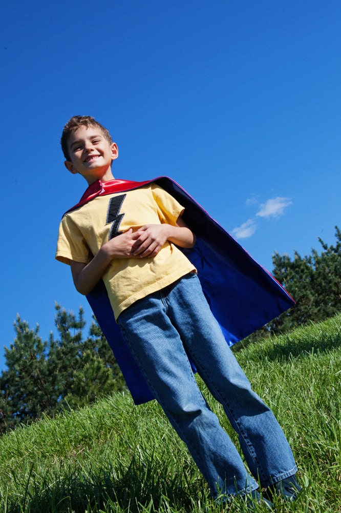 Double Layer SUPERHERO Cape - Custom Superhero Cape - Personalized ...