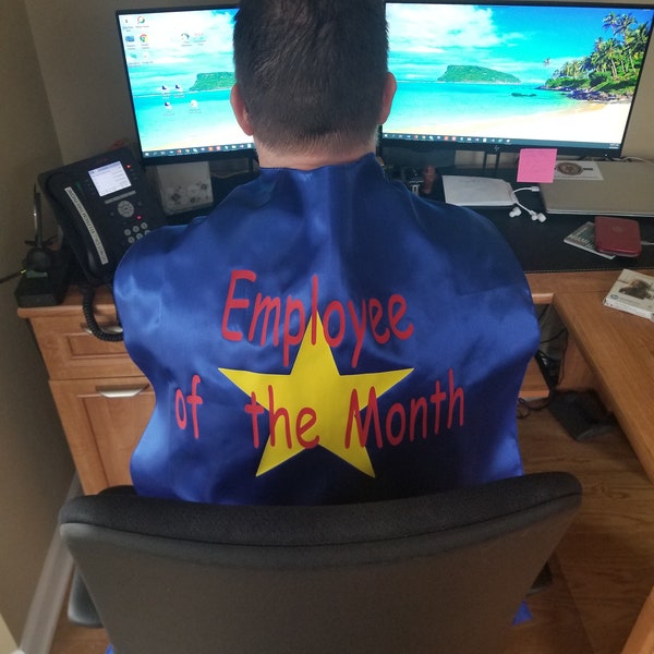 Employee of the Month Super Hero Cape - Etsy