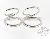 BUNDLE OF 10 Adjustable Swan Splint Ring Sterling Silver - Etsy