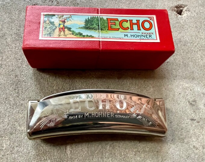Vintage M. Hohner Grand Prix Harmonica/germany - Etsy